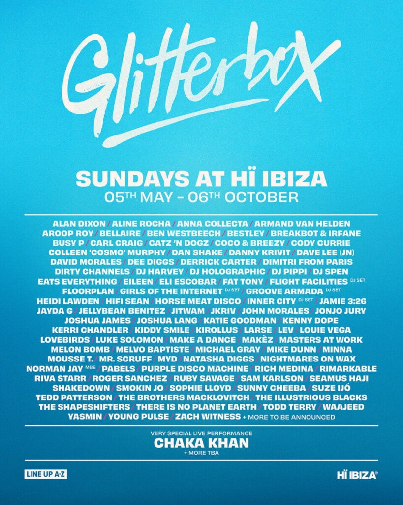 El 10º aniversario de Glitterbox se celebrará este verano en Hï Ibiza y ...