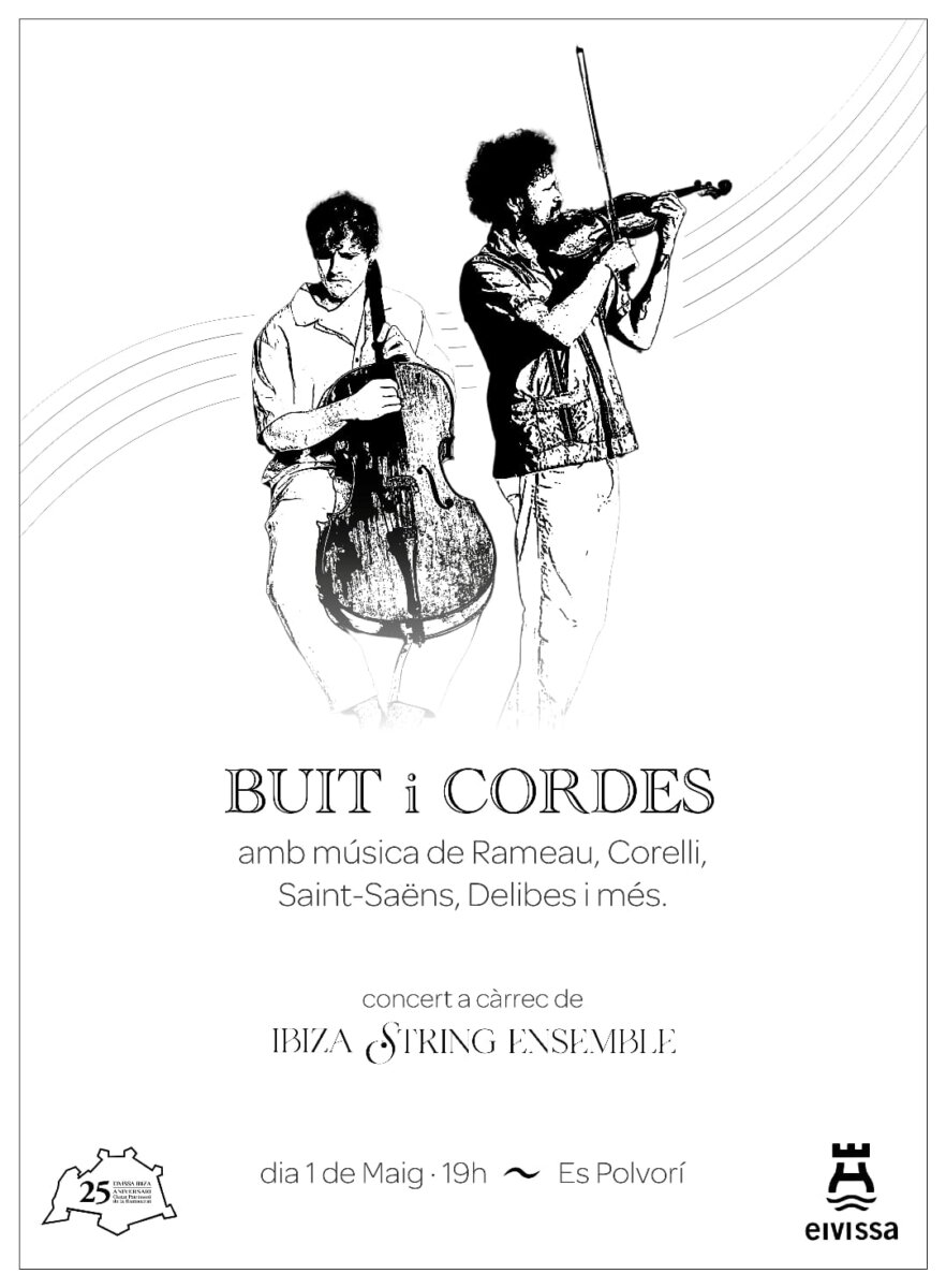 'Buit i Cordes': Concierto de cuerdas en Es Polvorí - La Voz De Ibiza