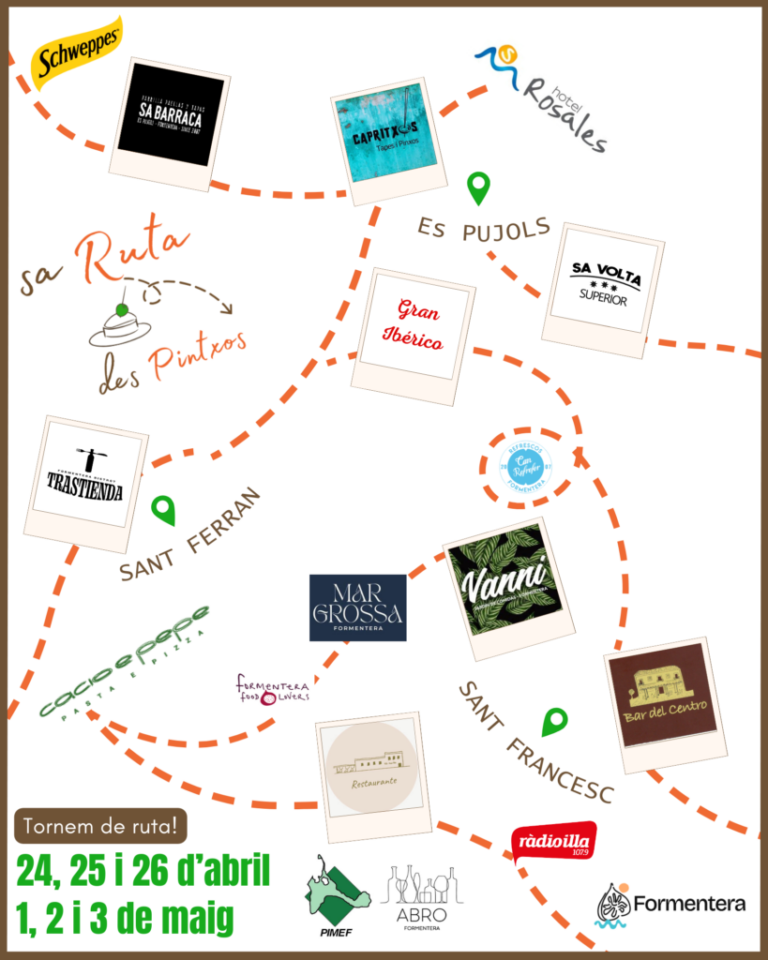 Formentera celebra la V Ruta de Pintxos con 11 bares y premios de hasta ...