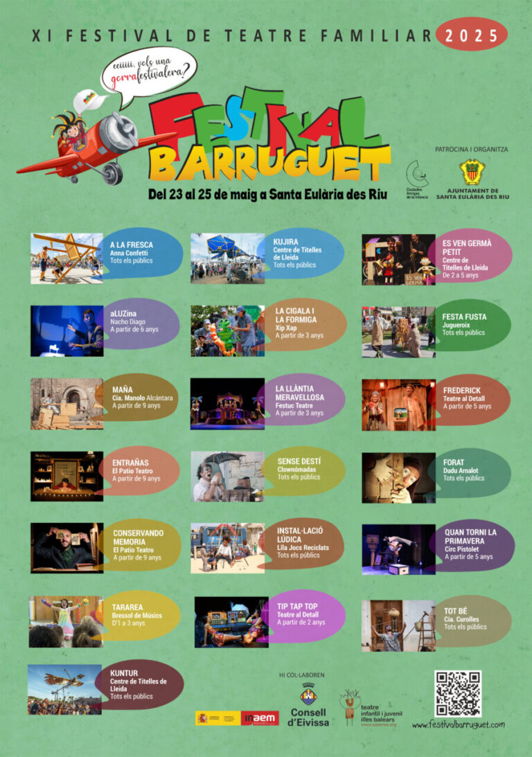 El XI Festival Barruguet inundará Santa Eulària de magia y diversión ...