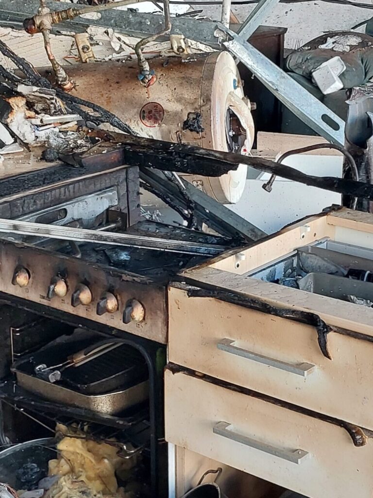 Las imágenes más impactantes del interior del edificio tras la ...